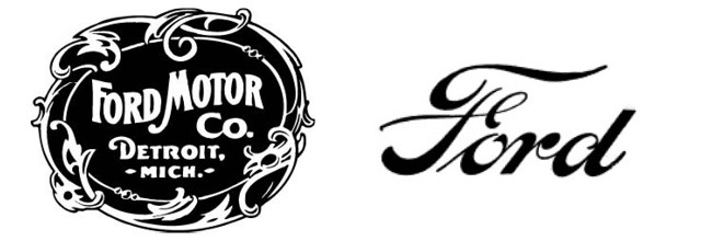 Logos de coches: Ford, el óvalo azul de la fiabilidad y la economía ...