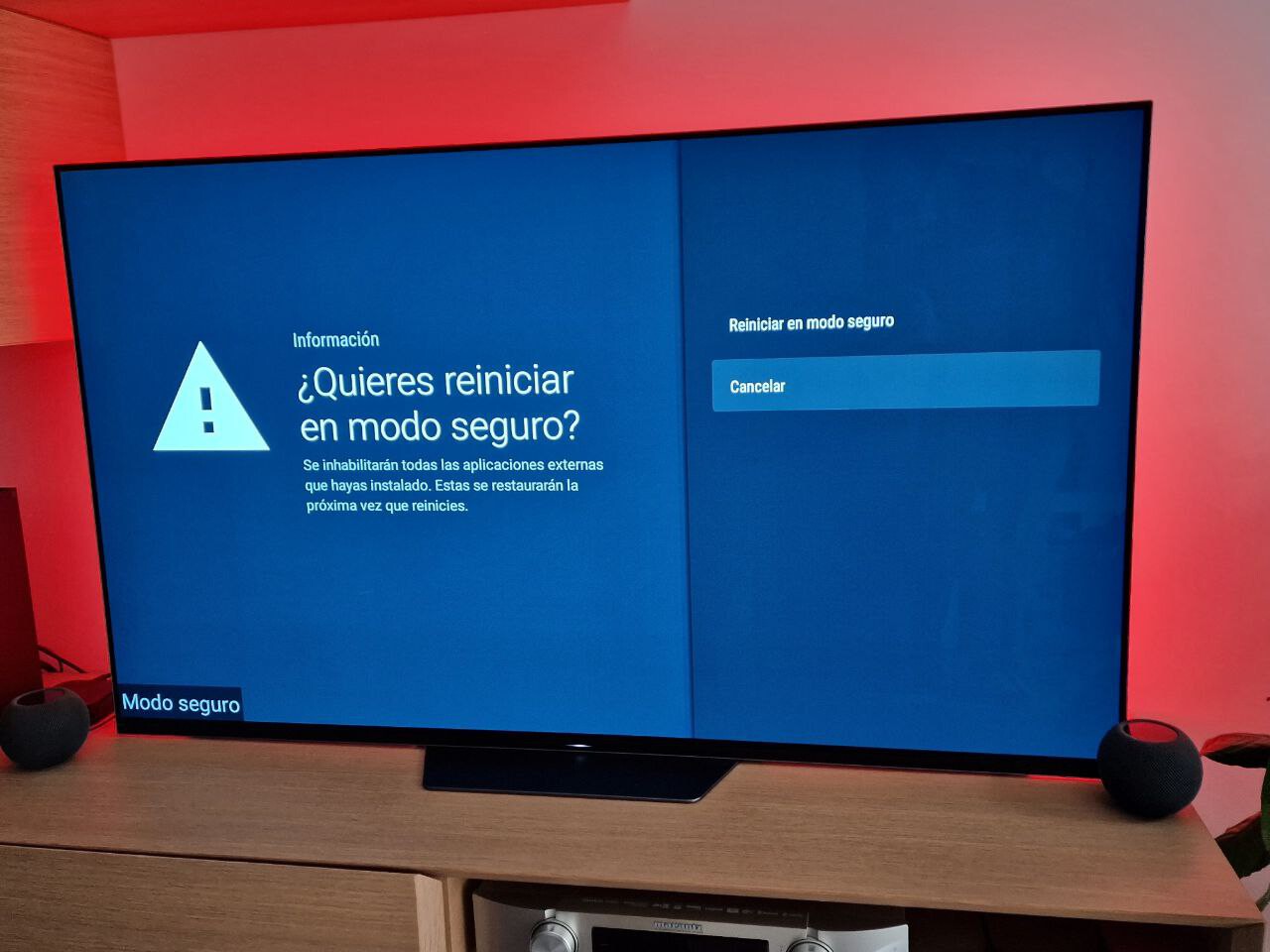 Si tienes problemas con tu Smart TV con Android o Google TV, el "Modo Seguro" llega para ...
