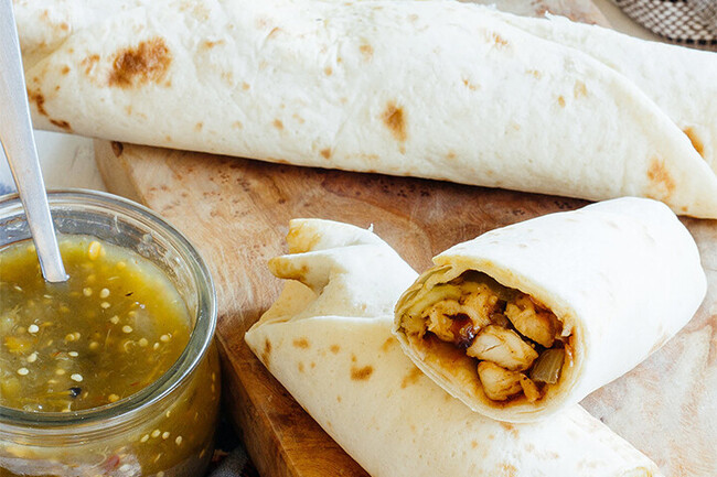 Cinco recetas de burritos. Recetas rápidas y prácticas para llevar como ...