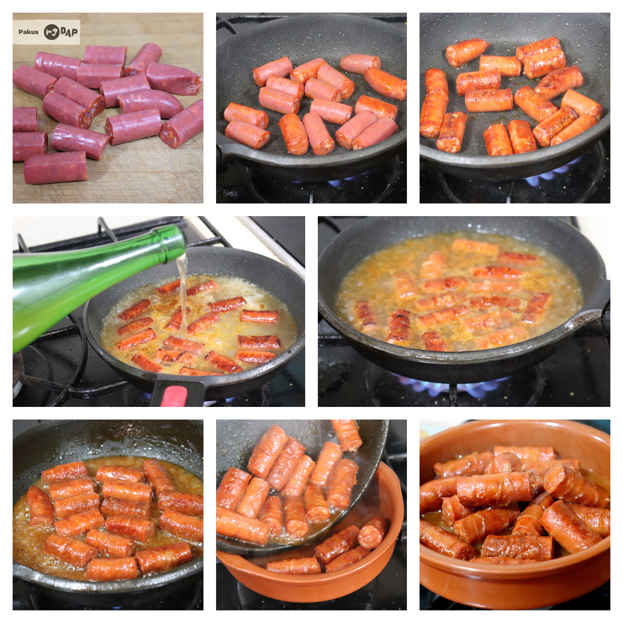 Receta de chistorra a la sidra, el clásico aperitivo de Pamplona que ...