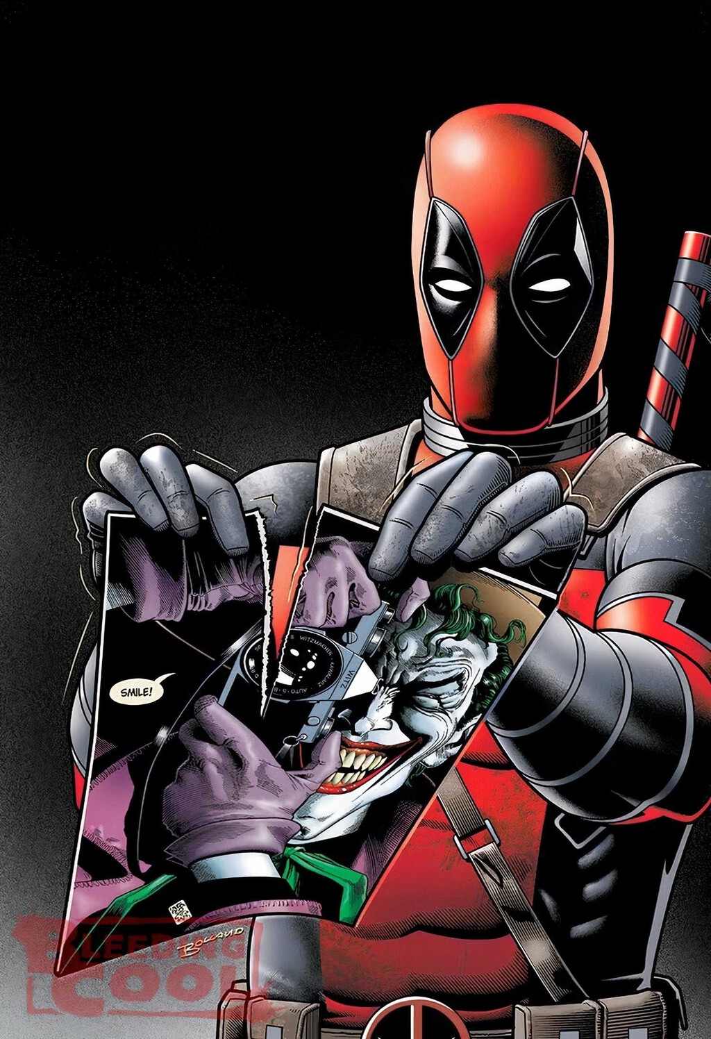 Esta es la prueba de que no existe nada sagrado para Deadpool, ni siquiera La Broma Asesina de DC