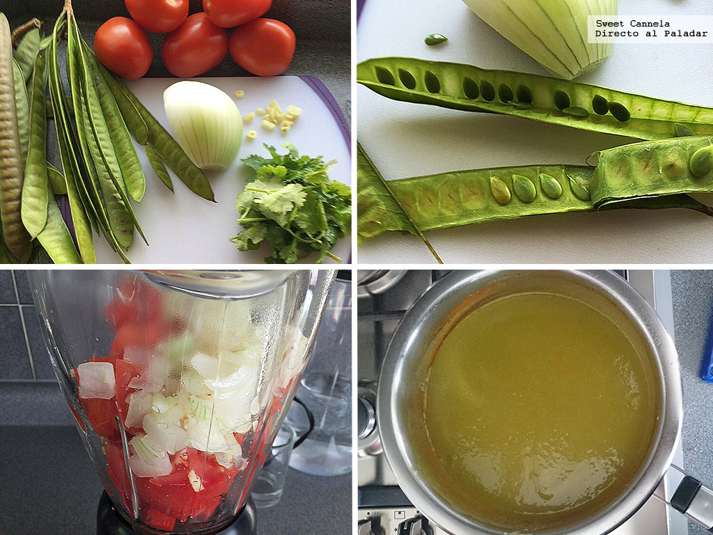 Huaxmole con pollo. Receta