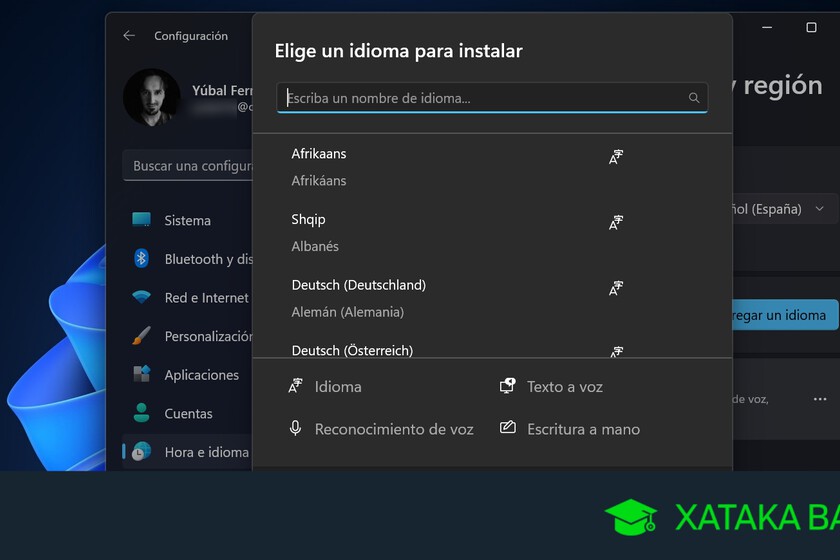 Cómo cambiar el idioma de Windows 11