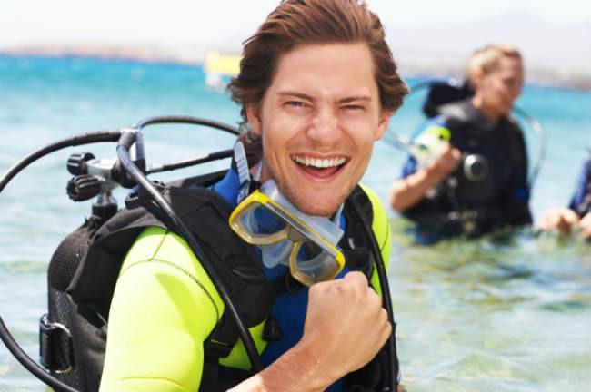 Beneficios físicos del buceo