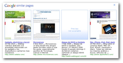 Google Similar Pages: Encuentra webs parecidas mientras navegas con Chrome