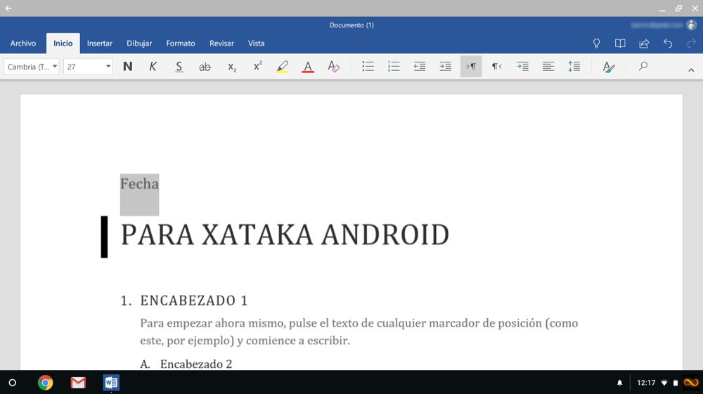 Microsoft Word y Excel ya disponibles para todos los Chromebook