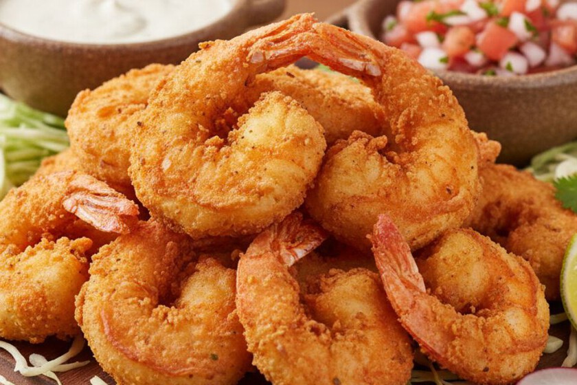 Camarones capeados estilo Baja California: los mariscos clásicos que ...