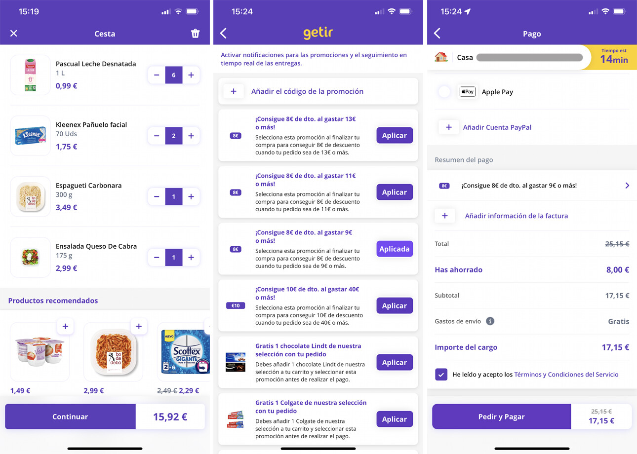 Probamos Getir, la app de moda para hacer la compra desde el móvil y ...