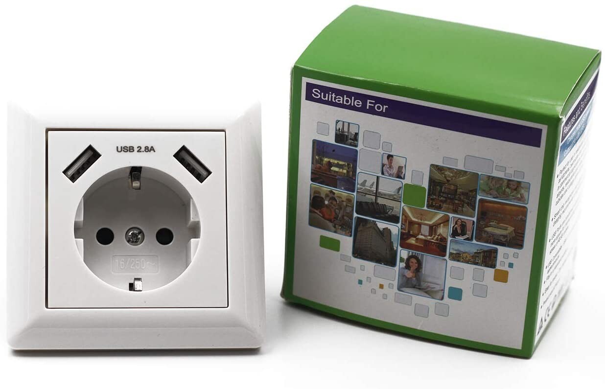 Los mejores enchufes empotrables con USB de 2021