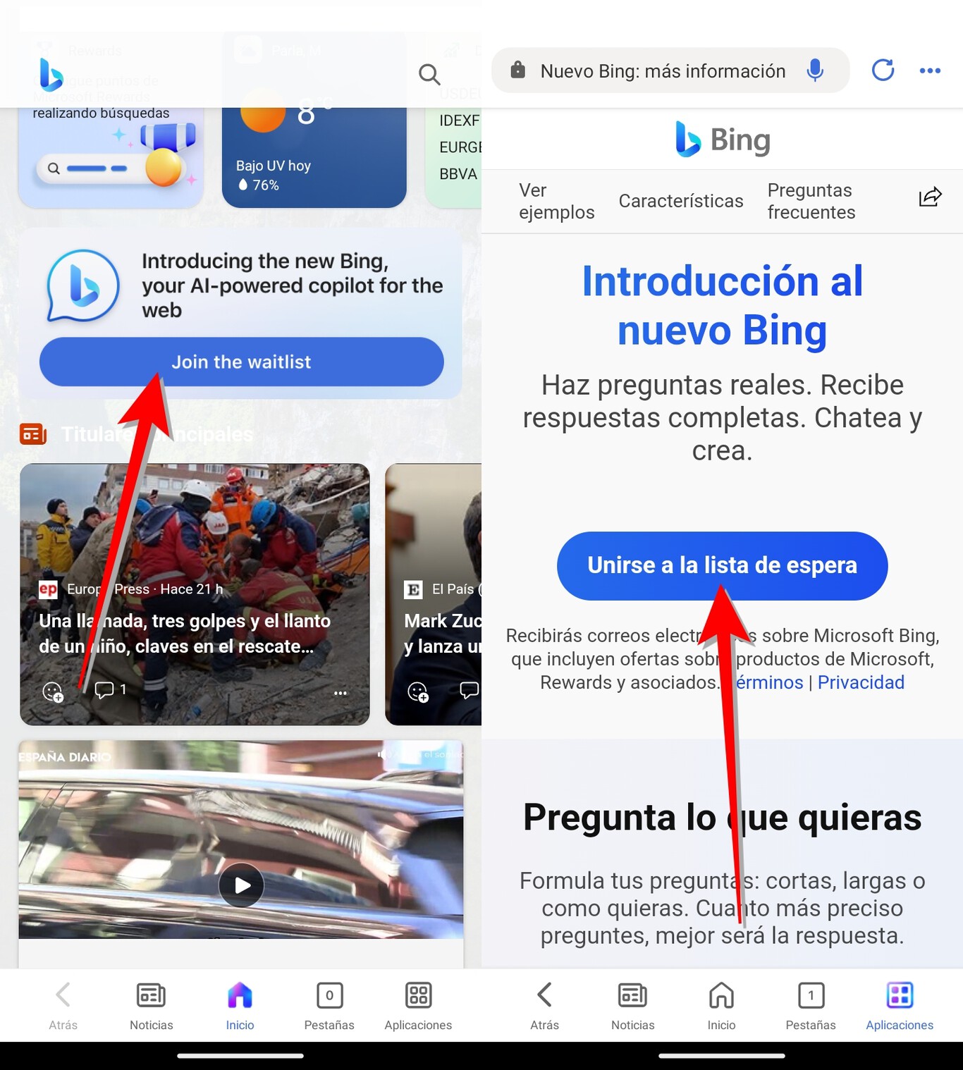La manera más rápida de tener ChatGPT en tu móvil: Bing lo hace fácil ...