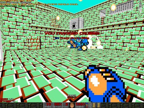Mod que convierte el 'Doom II' en un FPS del 'Mega Man'