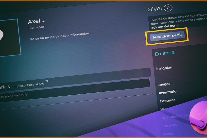 Cómo cambiar tu nombre de usuario en Steam