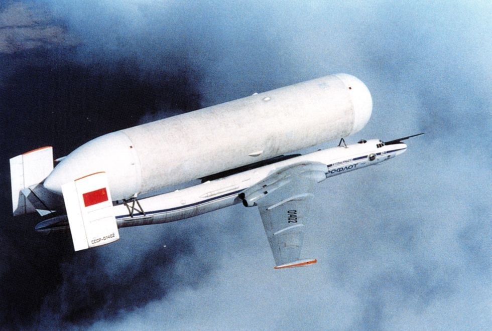 Así era Myasishchev VM-T Atlant, el avión de transporte que llevaba ...