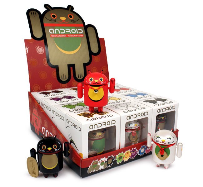 La imagen de la semana: Los Gatos Android de la suerte