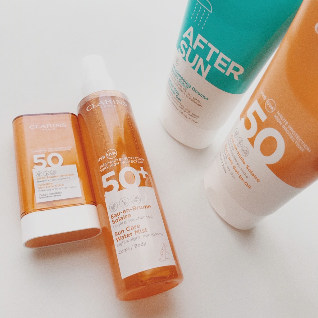 Así es la nueva gama protectores solares de Clarins, los aliados ...