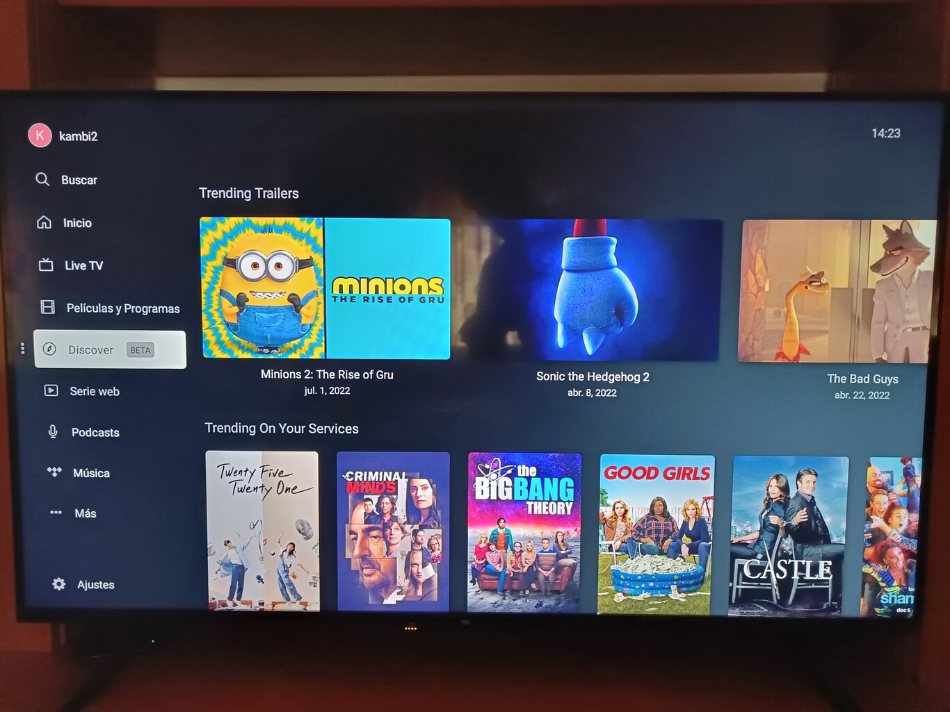 Probamos la función Discover de Plex para unificar en una sola app ...