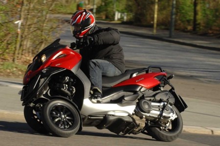 Prueba dinámica del Gilera Fuoco