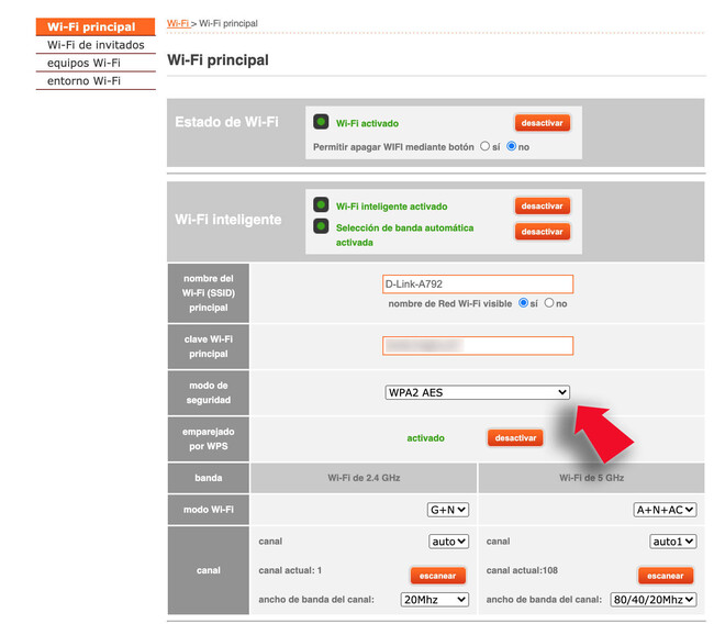 Cómo cambiar la contraseña de la red Wi-Fi de nuestro router para ...