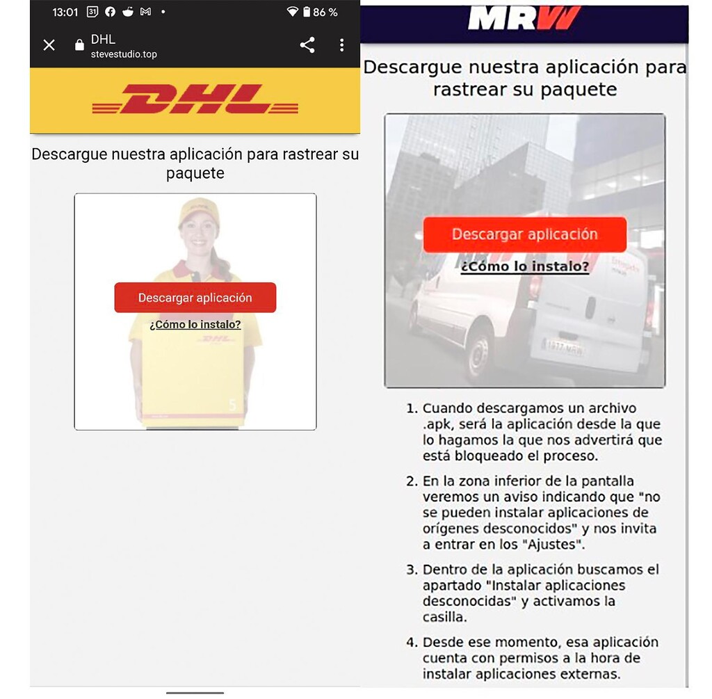 Cómo evitar ser víctima del SMS que se hace pasar por DHL y otras ...