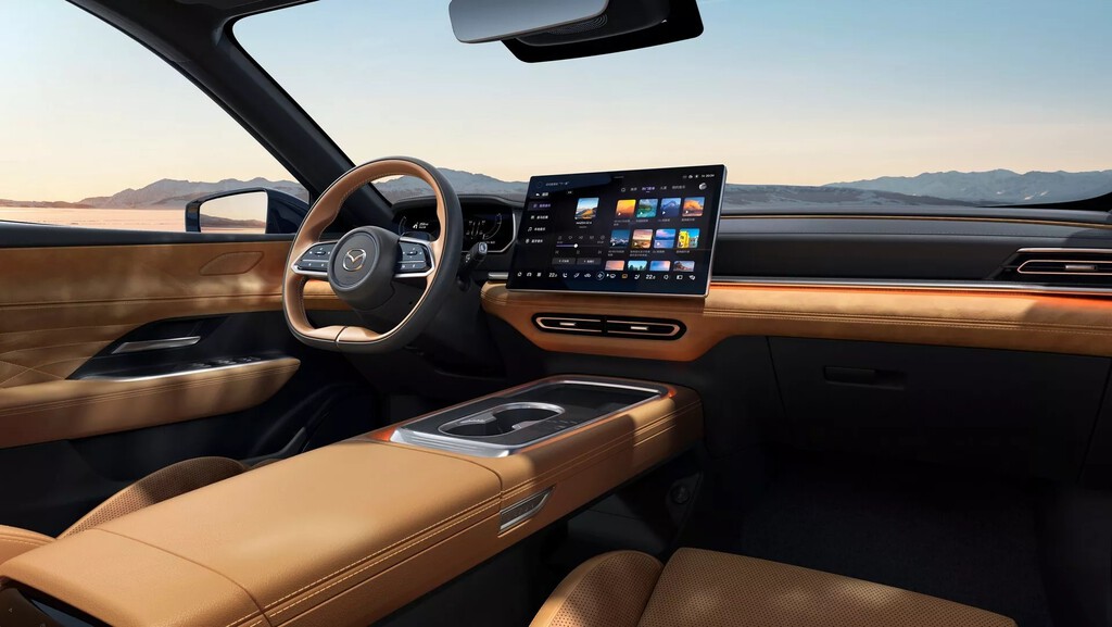 El nuevo Mazda 6 ahora se llama EZ-6 y es un sedán deportivo que puedes ...