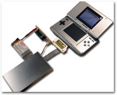 Nintendo DS con disco duro de 40 Gb