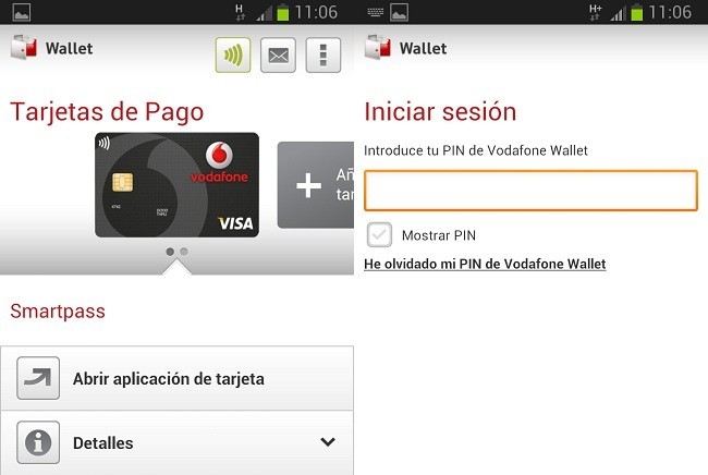 Vodafone Wallet, análisis