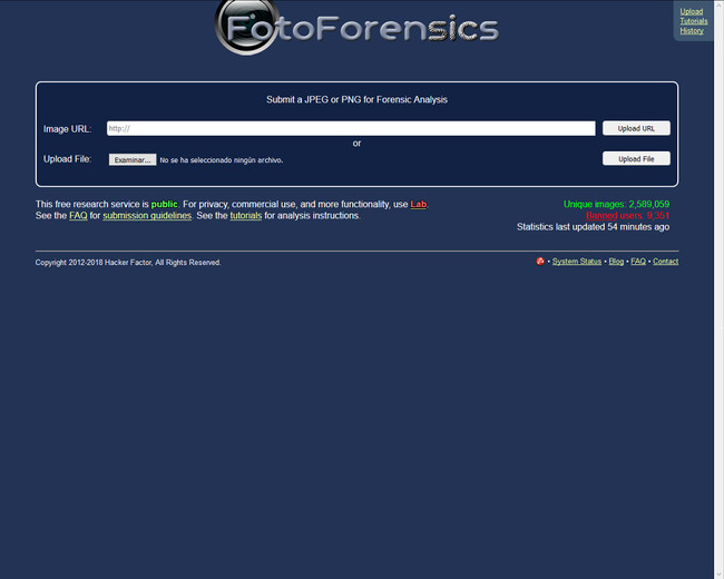 Cómo descubrir si una fotografía es falsa con FotoForensics