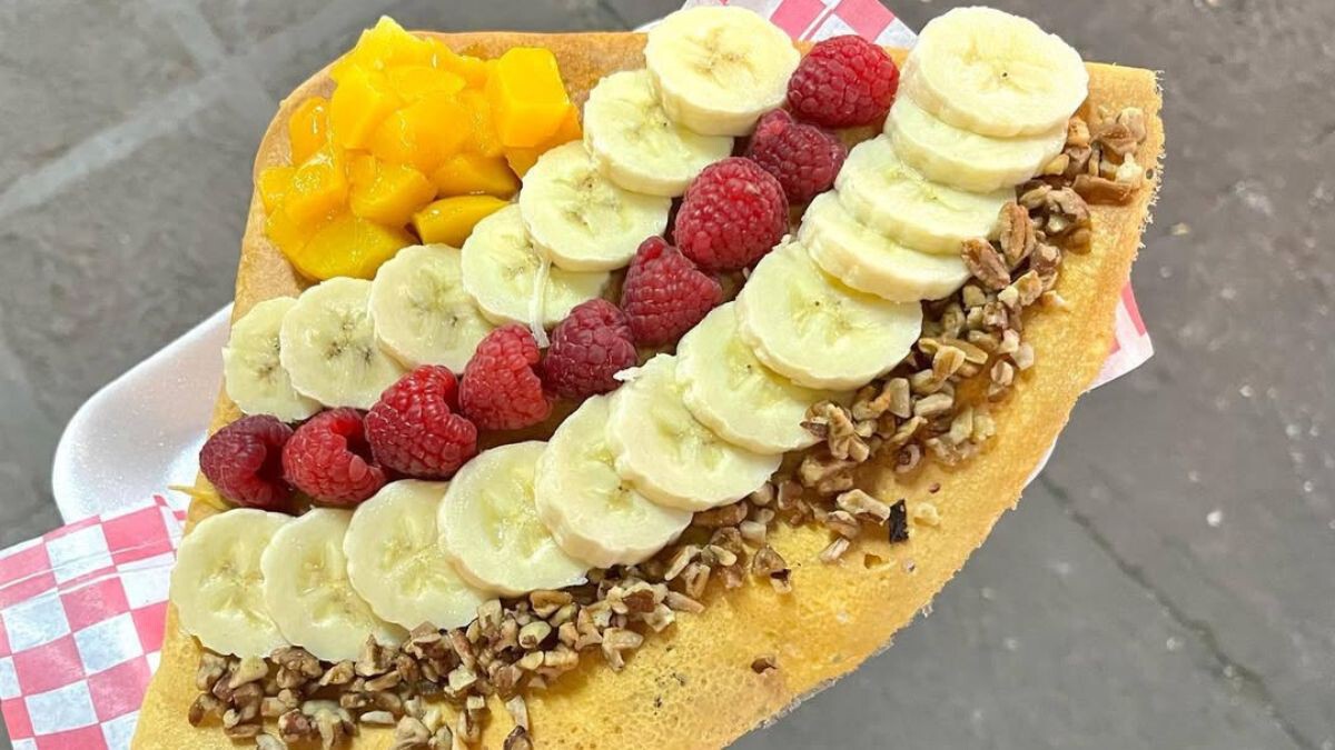 Crepas y marquesitas de 1 kilo en Coyoacán: el antojo gigante que ...