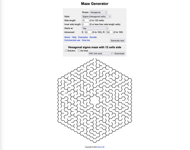 Si te gustan los laberintos, estos generadores automáticos te van a ...