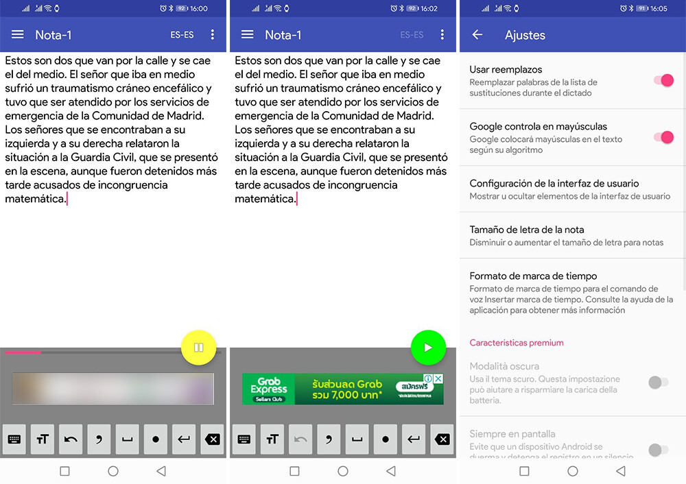 Voice Notebook, una genial app para convertir tu móvil en una grabadora ...