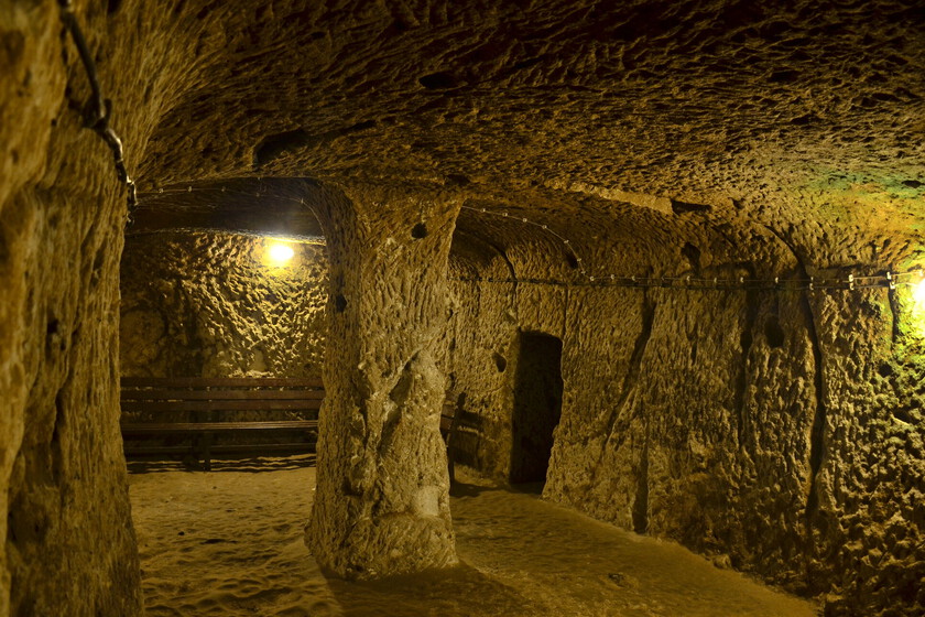 La antigua ciudad subterránea de Derinkuyu: una red de túneles para 20. ...