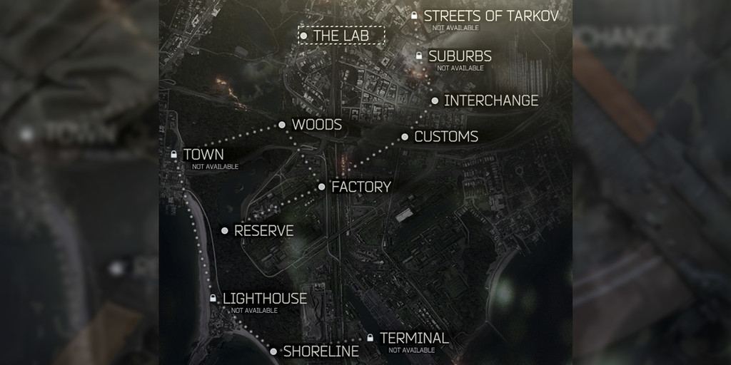 Mapas de Escape from Tarkov: guía con todos los mapas y sus puntos de ...