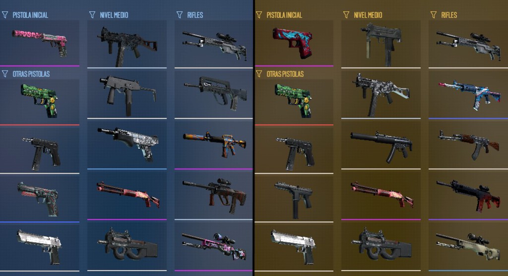 Las mejores armas de Counter-Strike 2. Cuál comprar en cada ronda ...