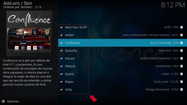 Cómo cambiar el aspecto de Kodi y dejar su diseño a tu gusto con addons