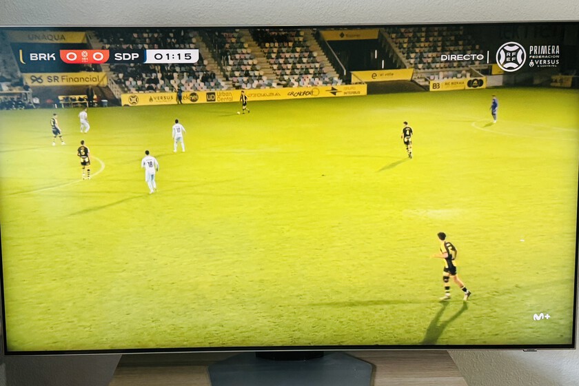 El Modo deportes de mi tele era un despropósito para ver fútbol. Así he ...