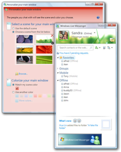 Windows Live Messenger 9 Milestone 2