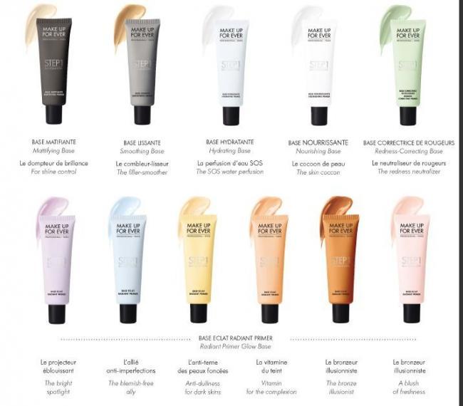 Una prebase para cada tipo de piel, así son las nuevas prebases Step 1 ...