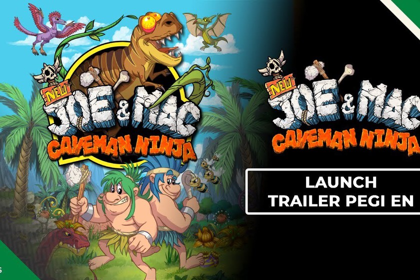 New Joe & Mac: Caveman Ninja confirma su fecha de lanzamiento: así luce ...