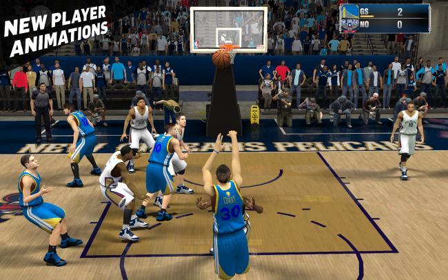 NBA 2K15, el verdadero baloncesto llega a Android
