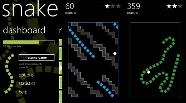 Snake para Windows Phone, el clásico mejorado y gratis