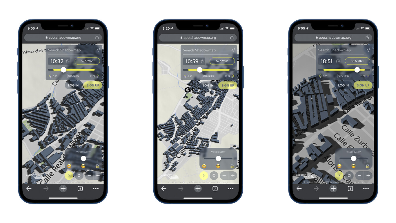 Shadowmap: el Google Maps veraniego para conocer las zonas de sombra y ...