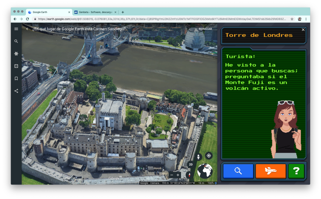 Ahora puedes jugar a '¿Dónde está Carmen Sandiego?' desde Google Earth