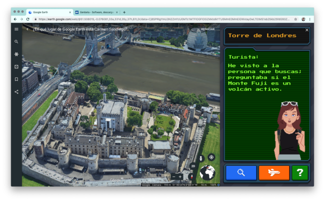 Ahora puedes jugar a '¿Dónde está Carmen Sandiego?' desde Google Earth
