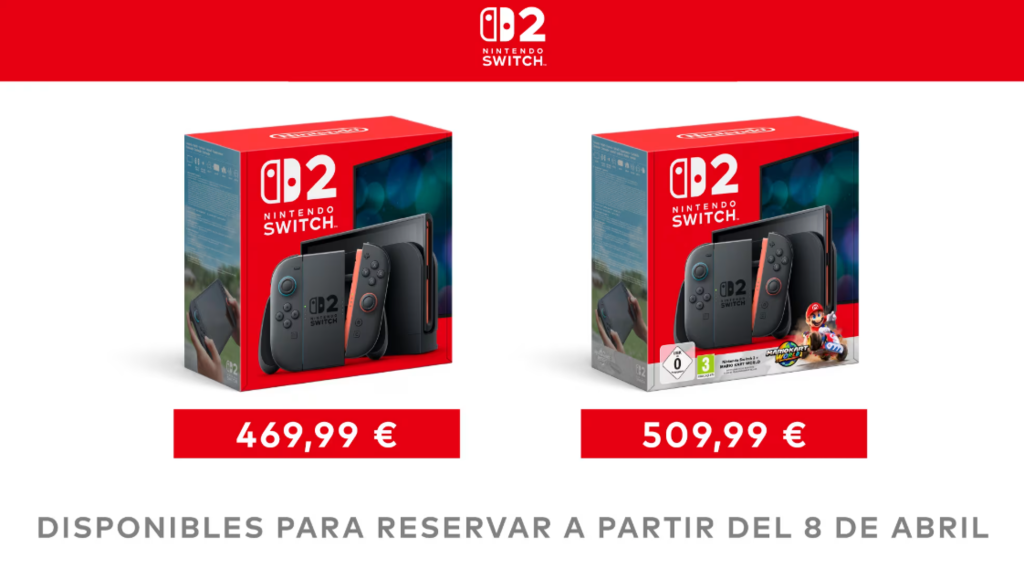 Nueva Nintendo Switch 2: características, precio y ficha técnica