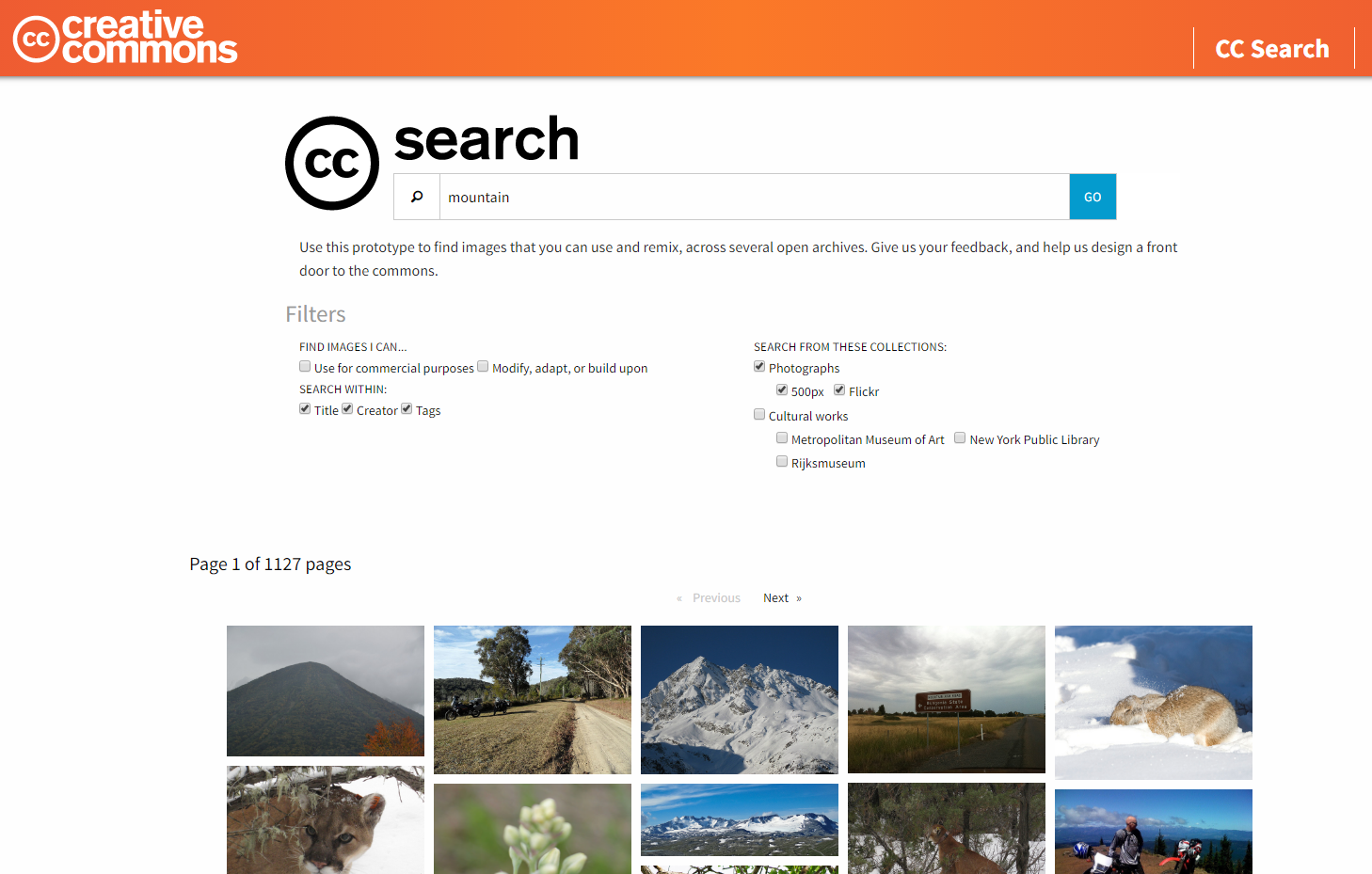 Así es el nuevo buscador de Creative Commons para encontrar imágenes ...