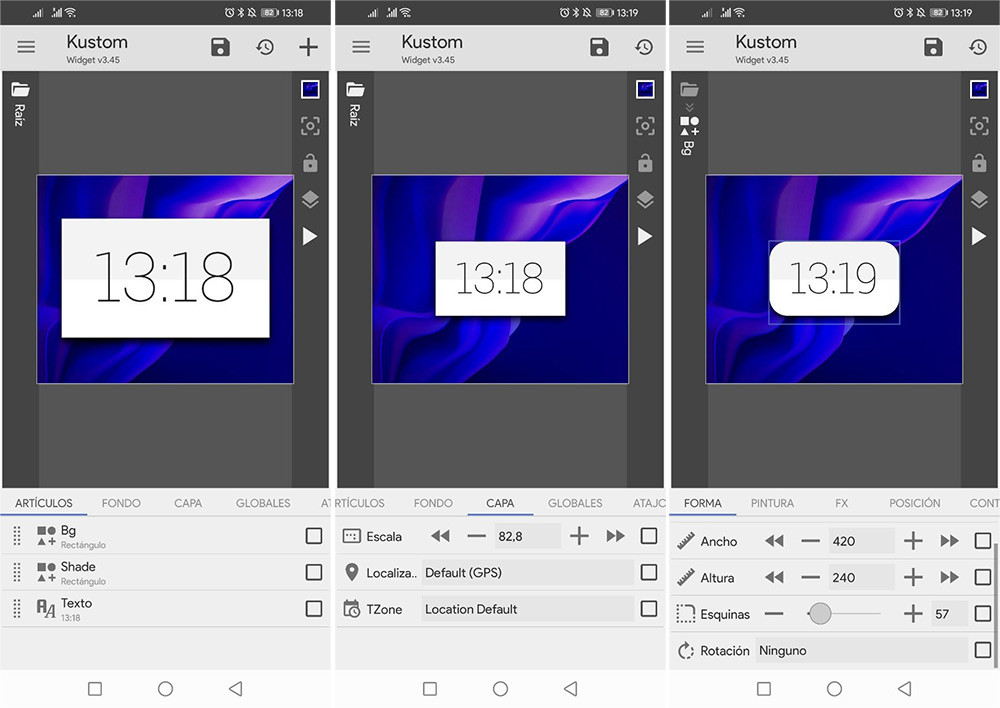 Cómo crear un widget personalizado para tu móvil Android con KWGT