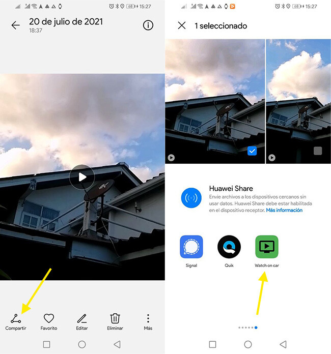 Cómo ver vídeos del móvil en Android Auto con Local Video Player