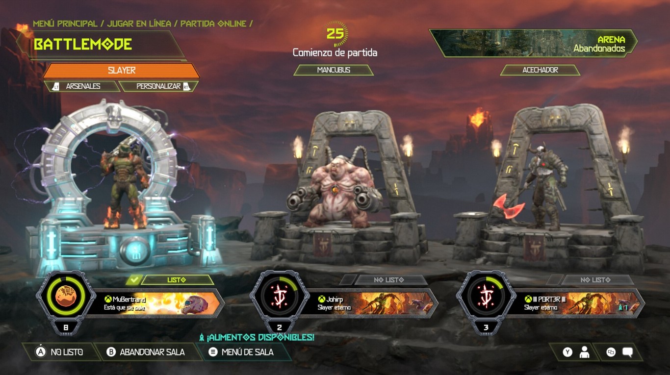 BATTLEMODE es el único multijugador de DOOM Eternal, pero es tan bruto ...