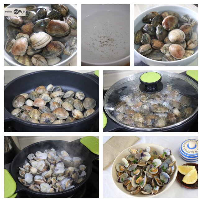 Cómo hacer almejas a la plancha para que te queden perfectas de punto