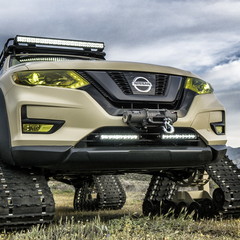 La última locura sobre orugas de Nissan se llama Rogue Trail Warrior ...
